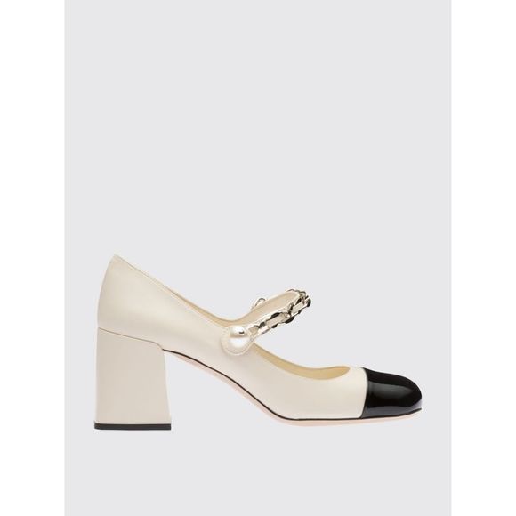 Miu Miu | Shoes | Miu Miu High Heel Shoes Woman Ivory | Poshmark